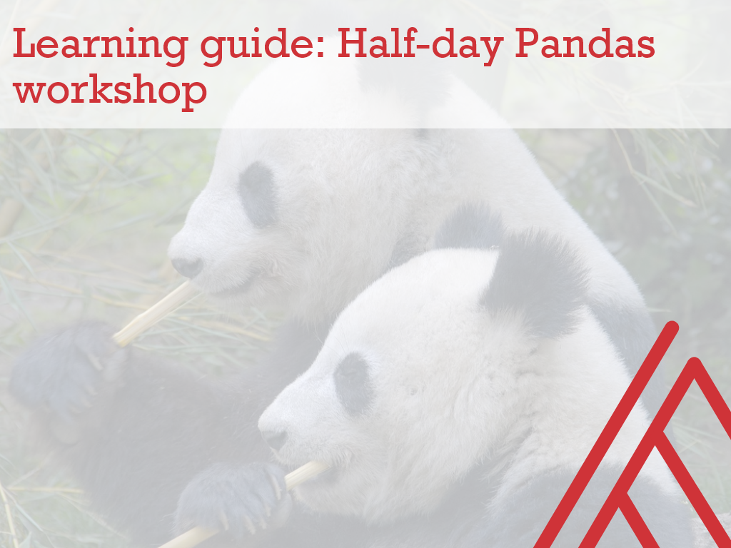 Learning Guide Introduction To Pandas Half Day Workshop Stringfest Analytics