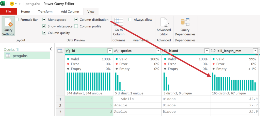 How To Profile Data In Excel With Power Query Stringfest Analytics