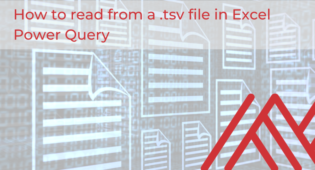 How To Read From A Tsv File In Excel Power Query Stringfest Analytics