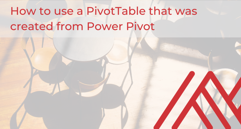 How To Create A Pivottable From The Excel Powerpivot Data Model Stringfest Analytics