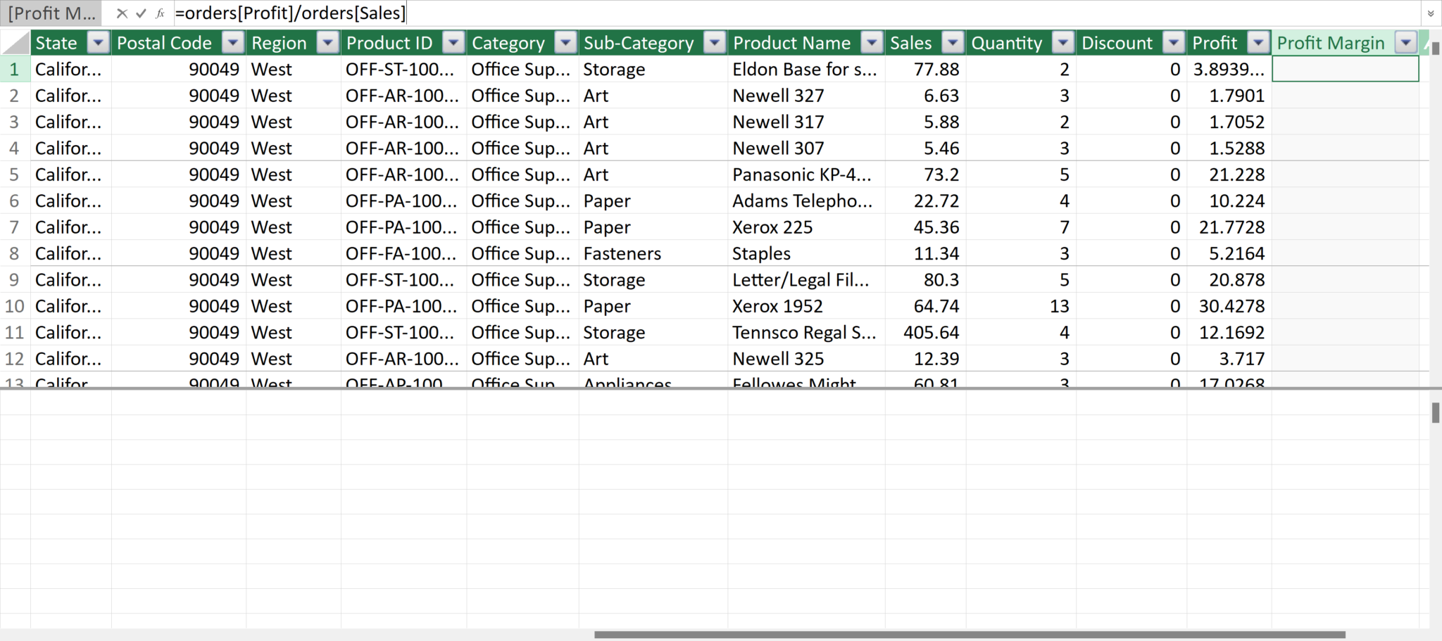 How To Create Calculated Columns In Excel Power Pivot Stringfest