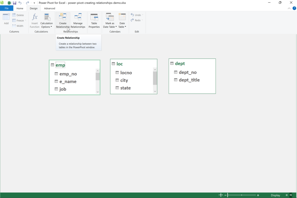 How To Create And Manage Relationships In Excel Power Pivot