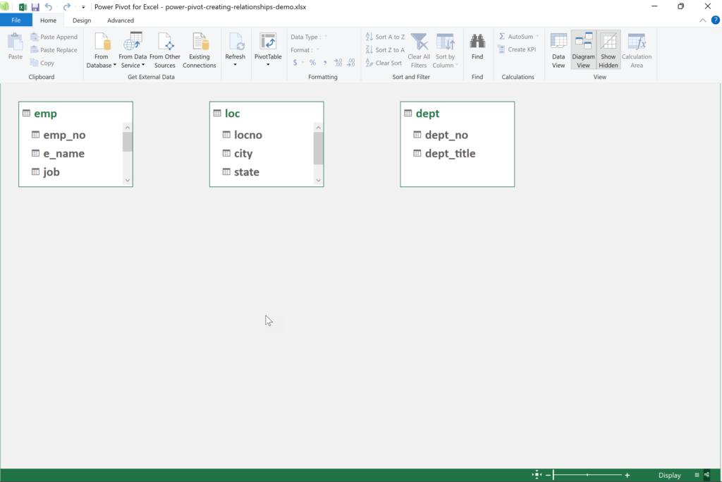 How to create and manage relationships in Excel Power Pivot - Stringfest Analytics