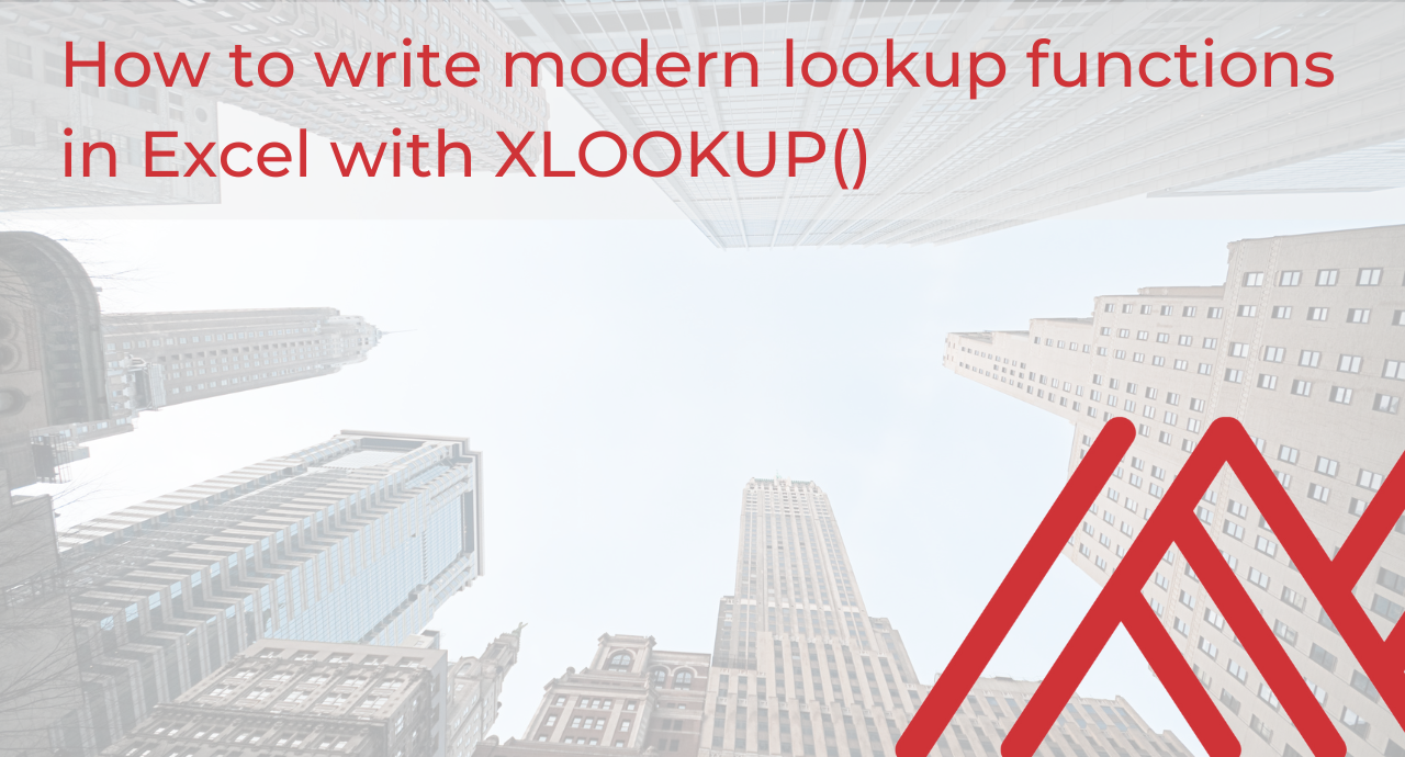 How to write modern lookup functions in Excel with XLOOKUP() - Stringfest Analytics