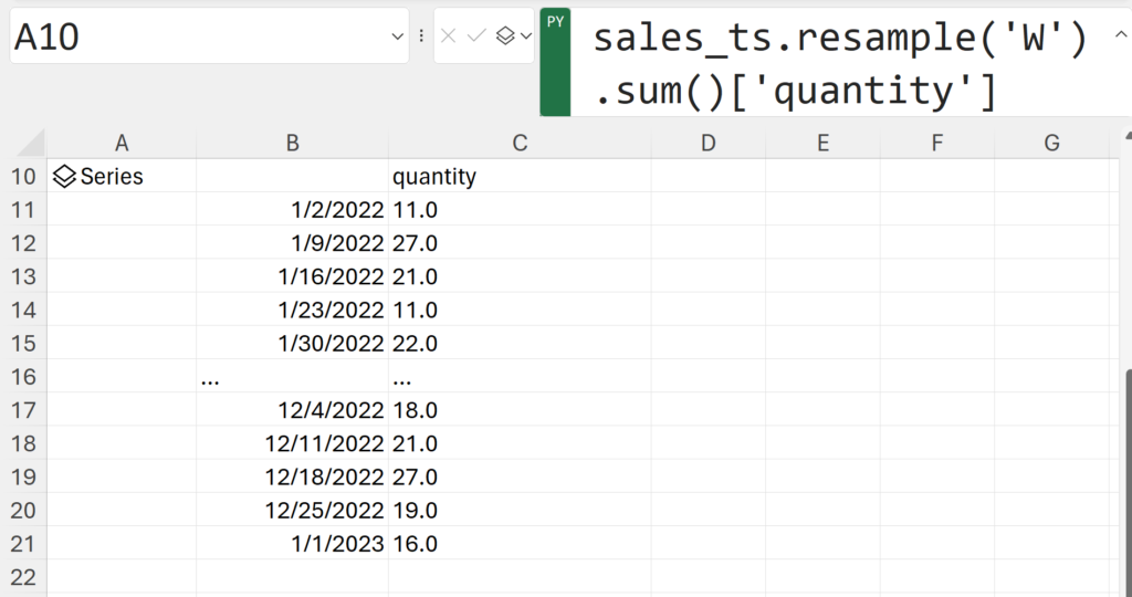 Here are some quick wins for using Python in Excel - Stringfest Analytics