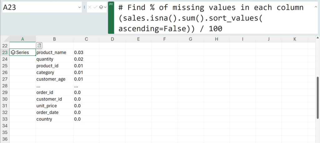 Here are some quick wins for using Python in Excel | Python-bloggers